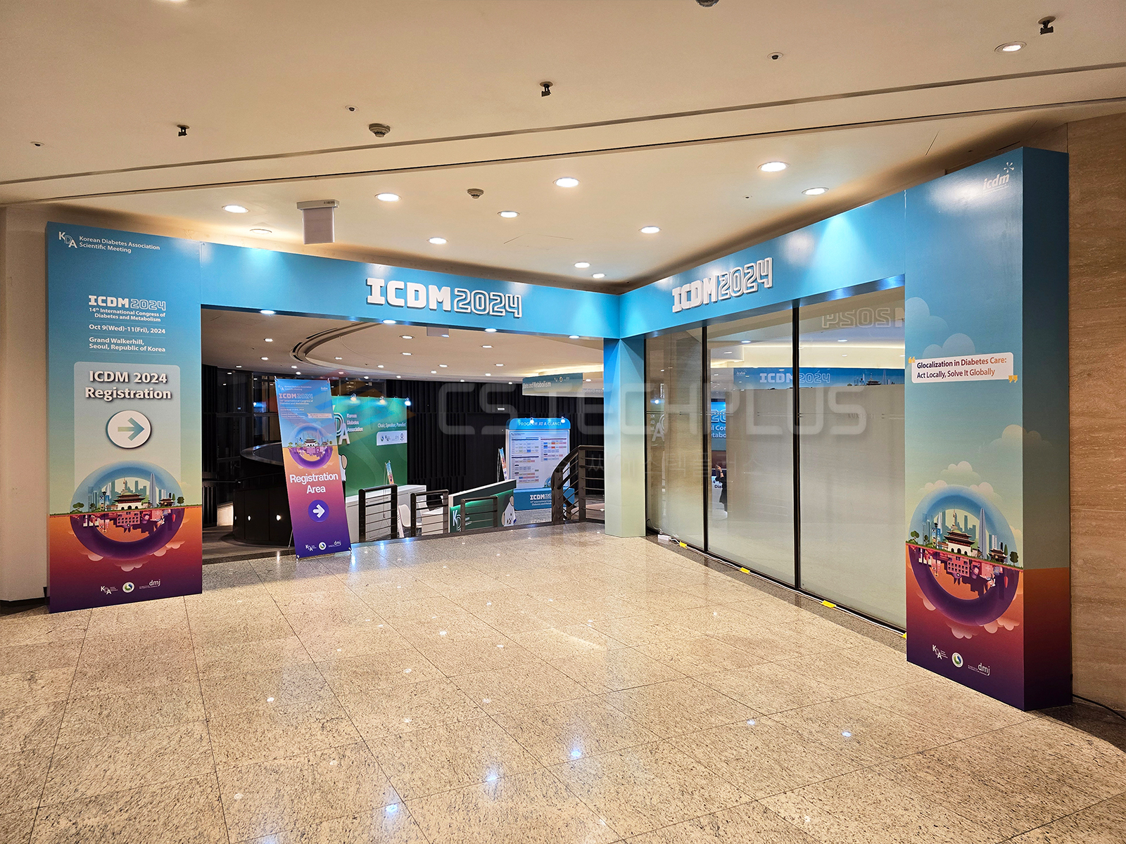 CS TECHPLUS Exhibition - Portfolio - International conference space design
