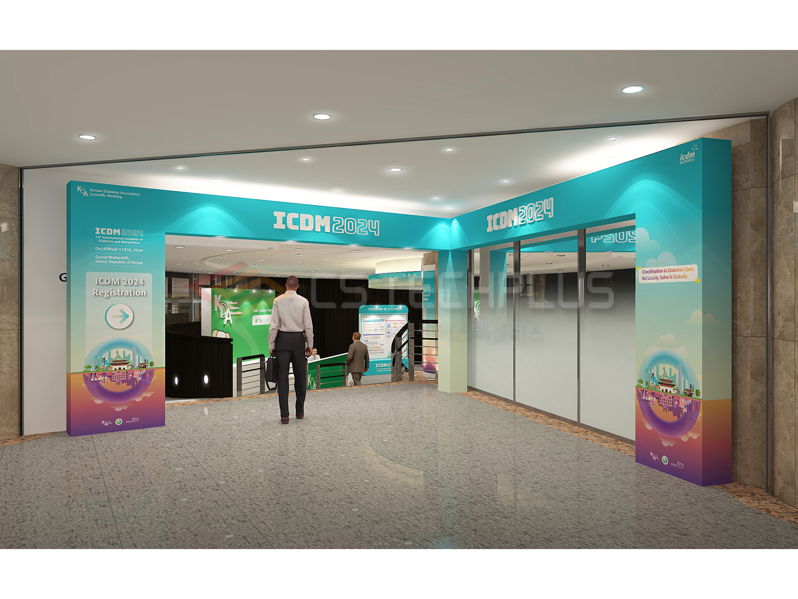 CS TECHPLUS Exhibition - Portfolio - International conference space design