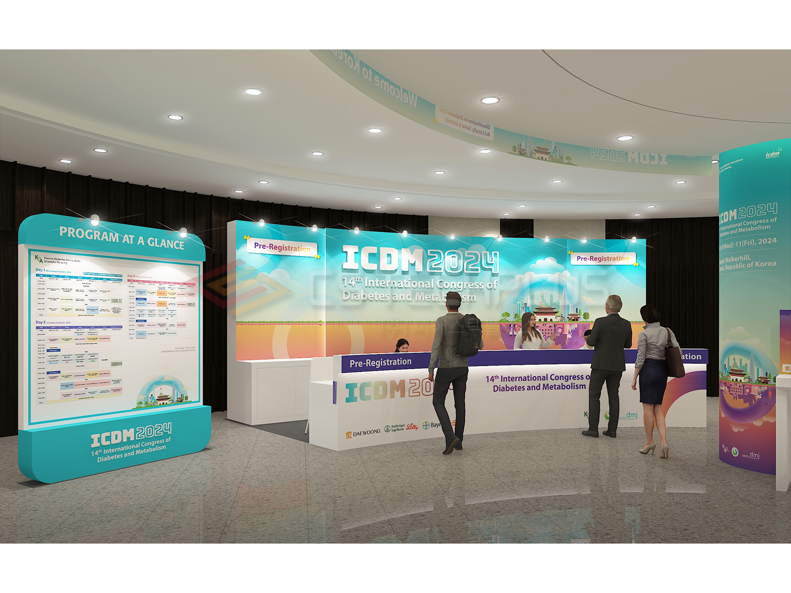 CS TECHPLUS Exhibition - Portfolio - International conference space design